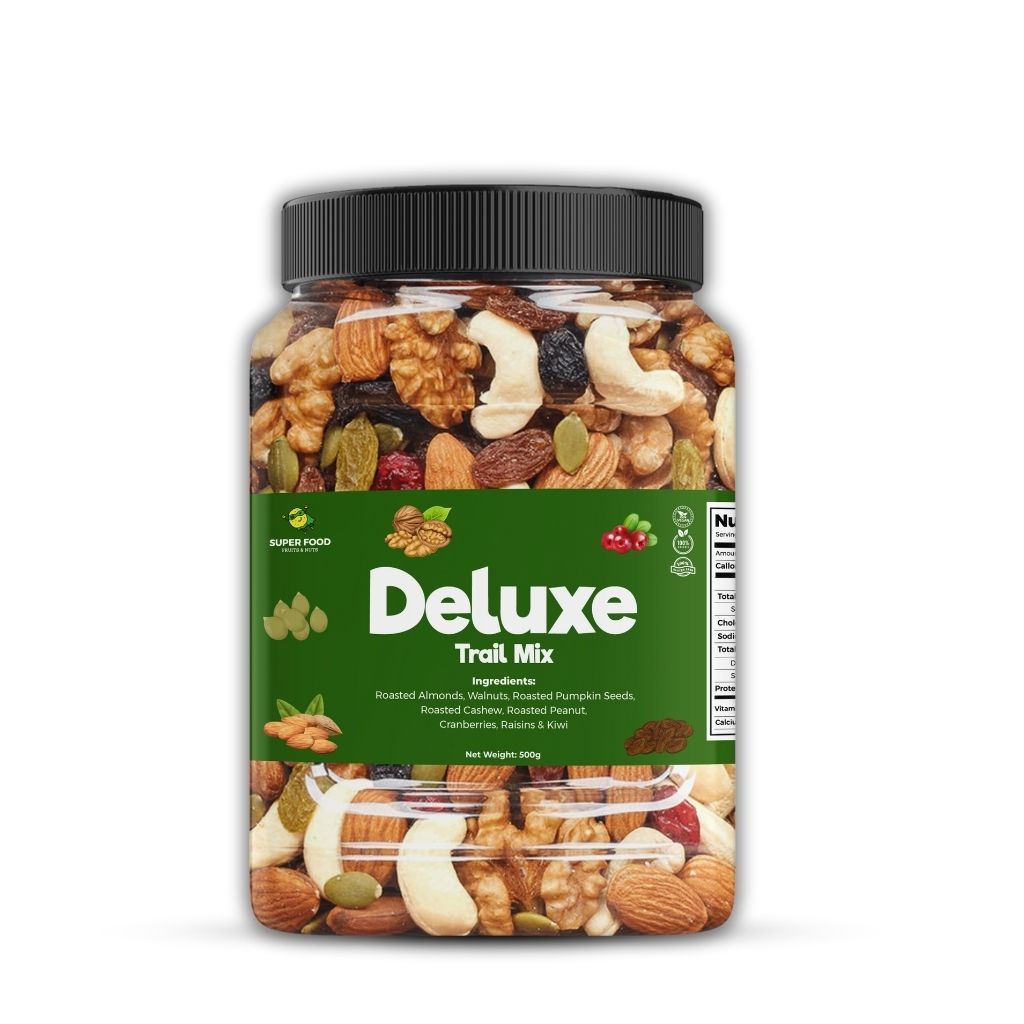 SuperFood's Deluxe Trail Mix Nuts & Dried Fruits 500g | Shopee Philippines