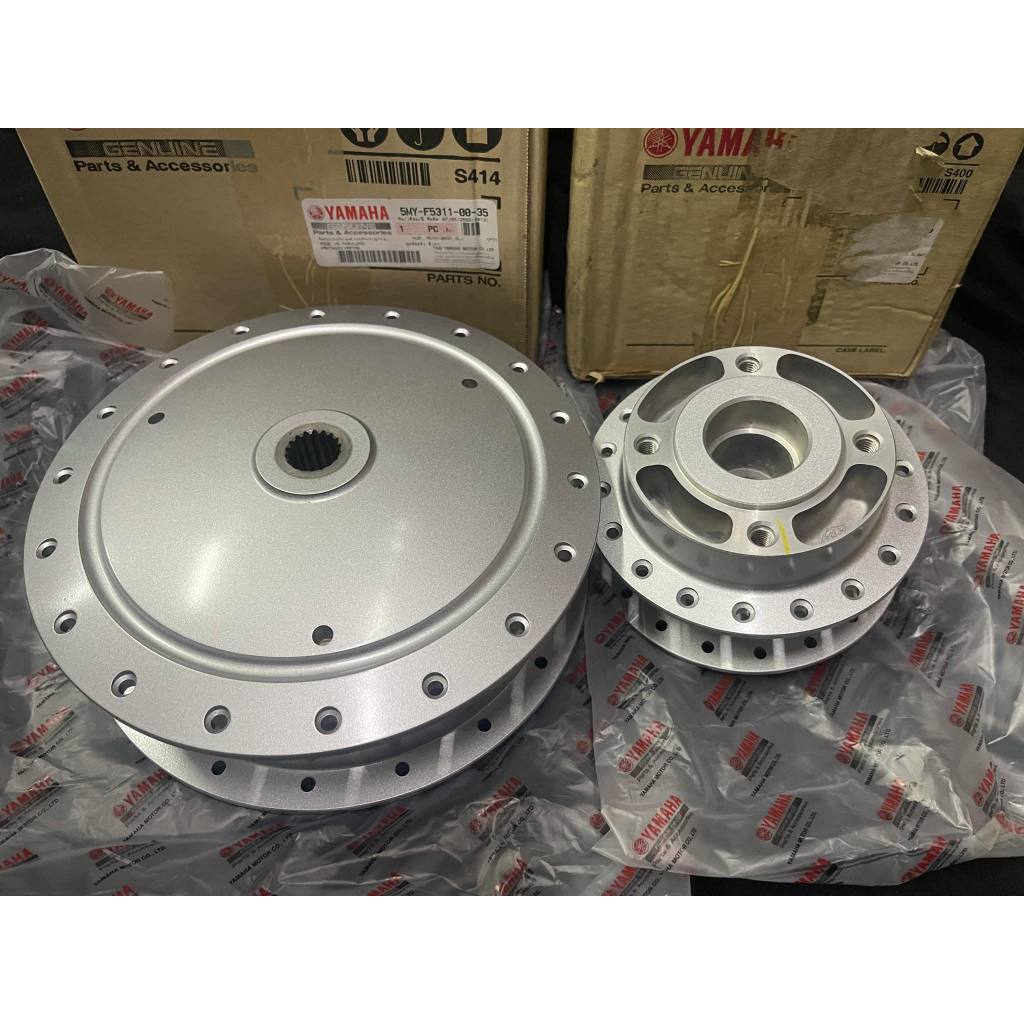 YAMAHA HUB SET FOR MIO SPORTY ORIGINAL YAMAHA THAILAND 5VV | Shopee ...