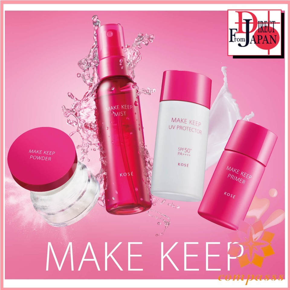 KOSE Make Keep Mist EX + 80mL / Make Keep Primer 25g / Make Keep Powder 5g | Shopee Philippines