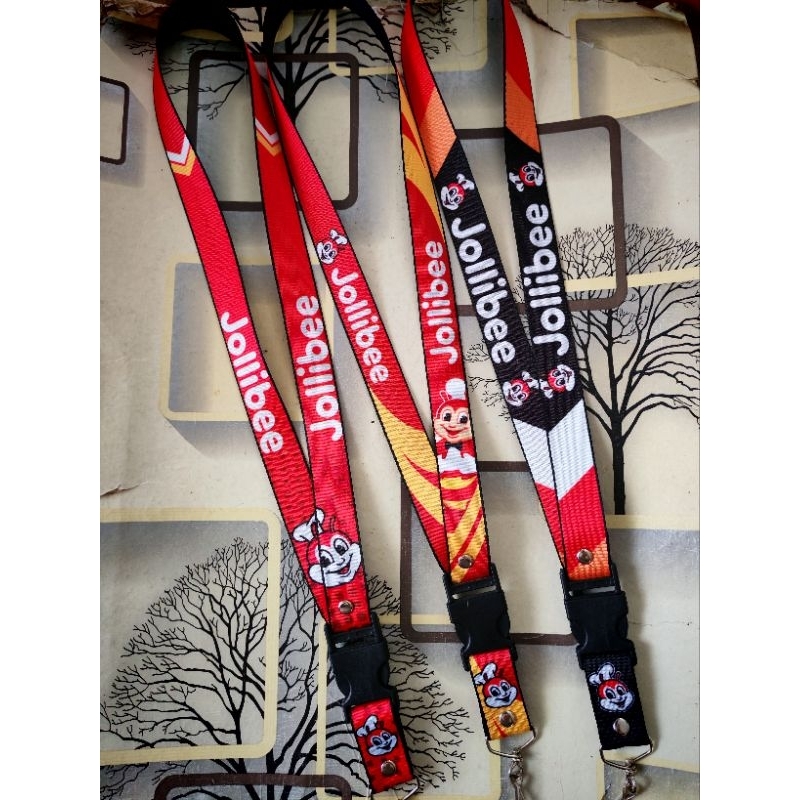 JOLLIBEE id lace id sling id lanyards id holder GHOOK HOLDER | Shopee ...