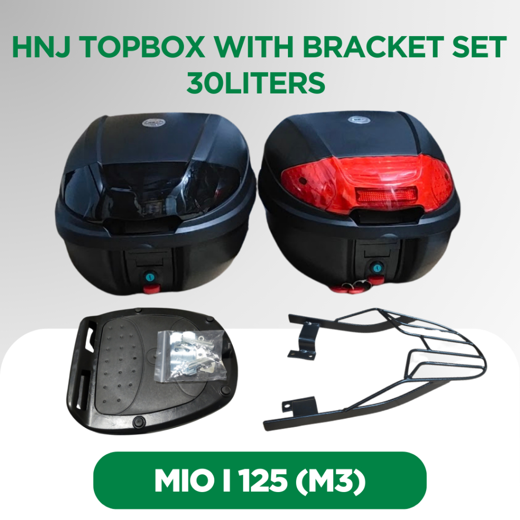 Hnj 002 Mio i 125(M3) Topbox With Bracket Set | Shopee Philippines