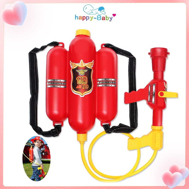Fireman toy Children's play house toy water gun firefighter game set ...