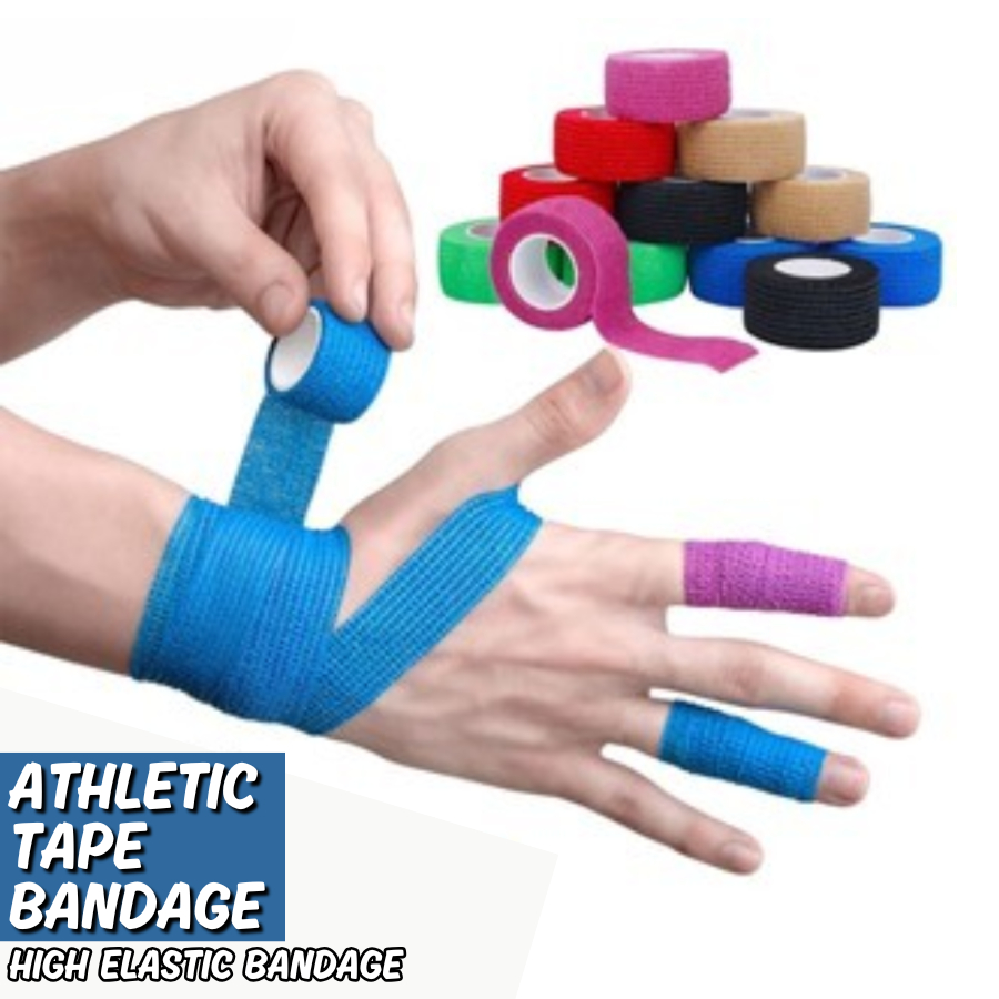 Athletic Tape | Self Adhesive Tape Wrap | Muscle and Finger Protection ...