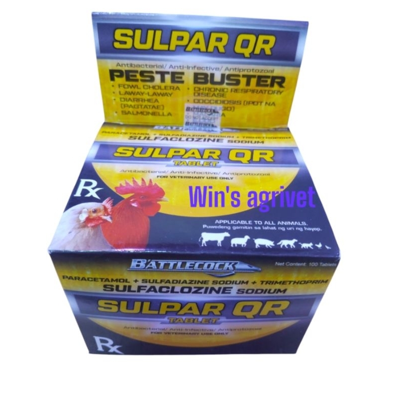 SULPAR-QR- 100tablet /box | Shopee Philippines