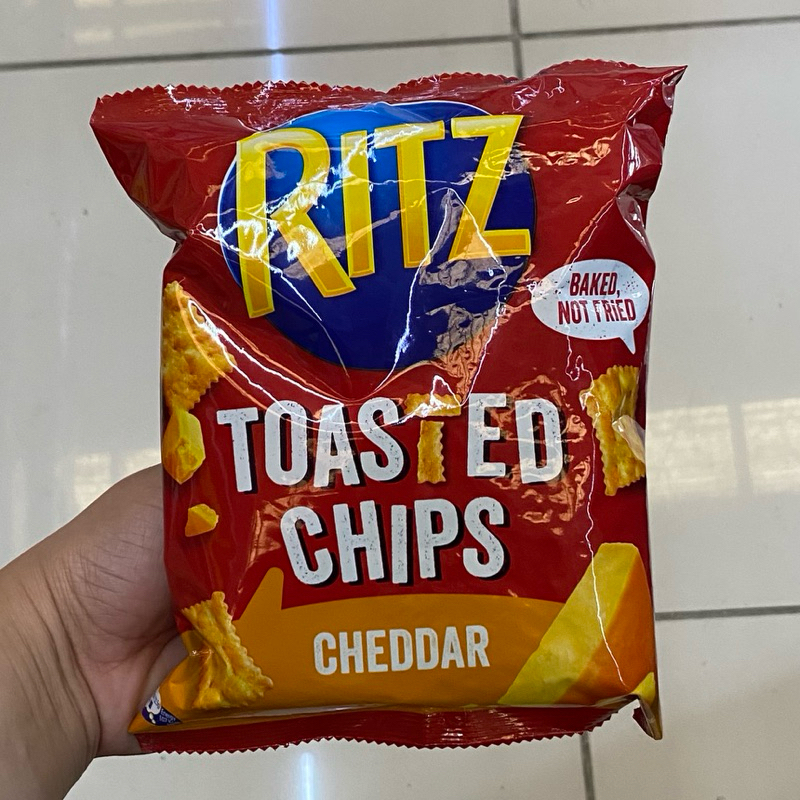 RITZ TOASTED CHIPS CHEDDAR 45g | Shopee Philippines
