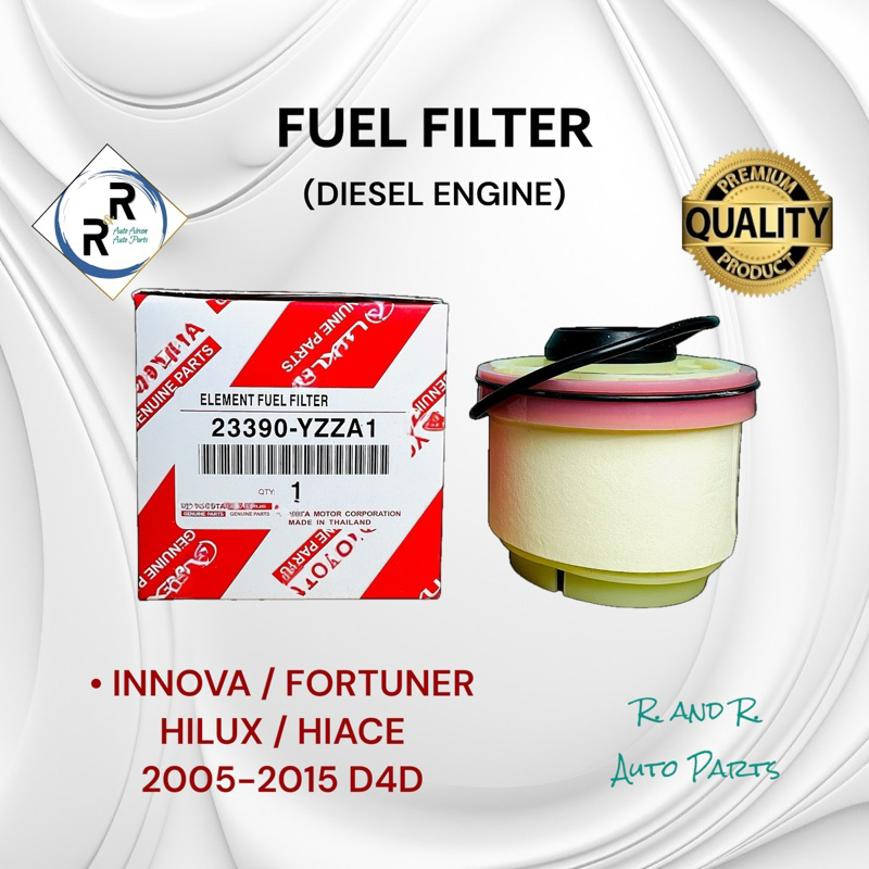FUEL FILTER FOR OLD INNOVA / FORTUNER / HILUX / HIACE 2003-2015 DIESEL ...