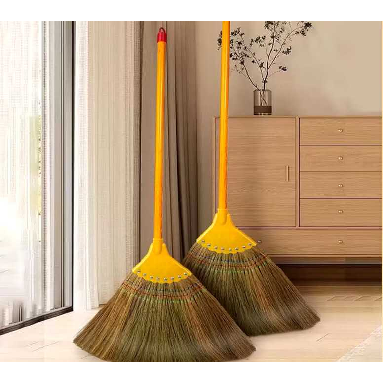 KJZK MISCANTHUS BROOM 8 NAILS FINGERS WALIS TAMBO FOR SCHOOL FACTORY ...