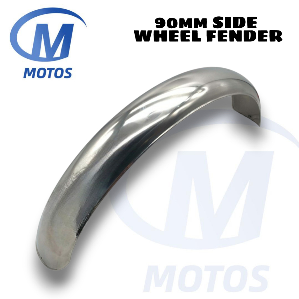 MOTOSPH MOTORCYCLE TRICYCLE SIDE WHEEL FENDER STAINLESS PURE STAINLESS ...