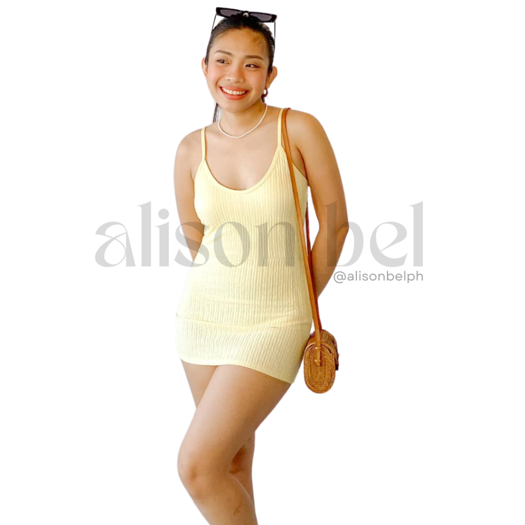 ALISON BEL: Fiji Dress with Bikini Bottom Regular & Large Size | Shopee ...