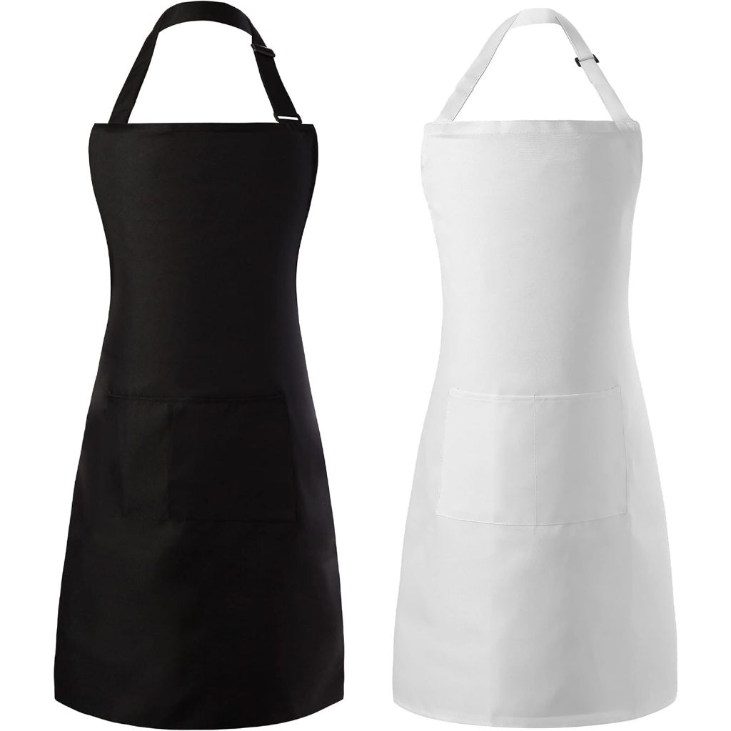Professional Adjustable Waterproof Chef Apron with 2Pockets for Men ...