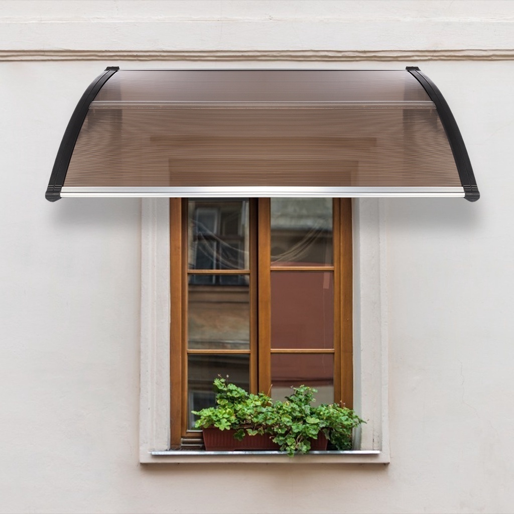 Awning Canopy Waterproof With Frame Heavy-Duty For Windows Canopy ...