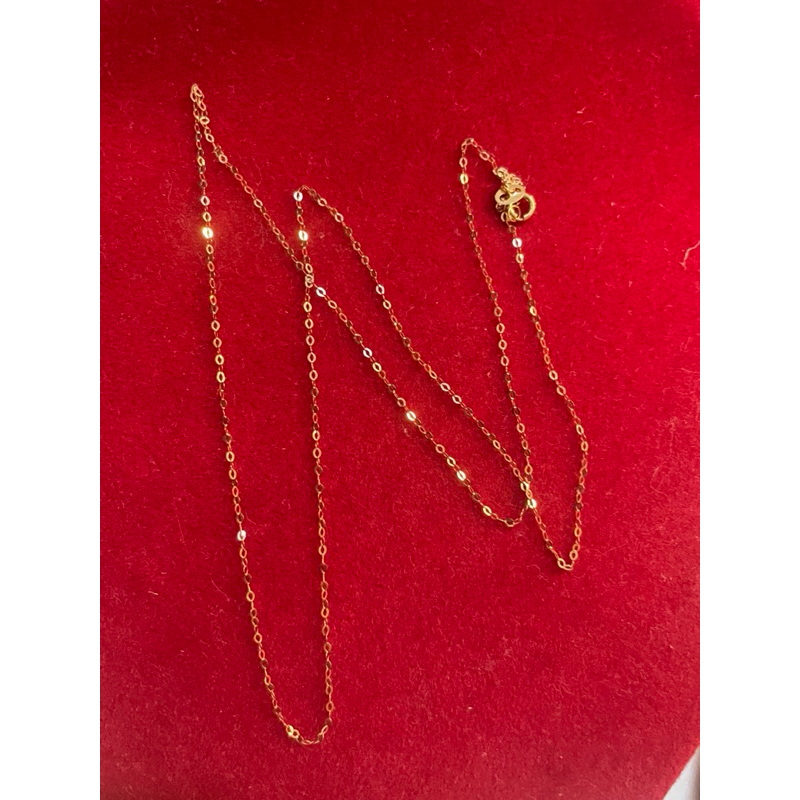 Rose Gold Tauco Chain Necklace 18 inches | Shopee Philippines