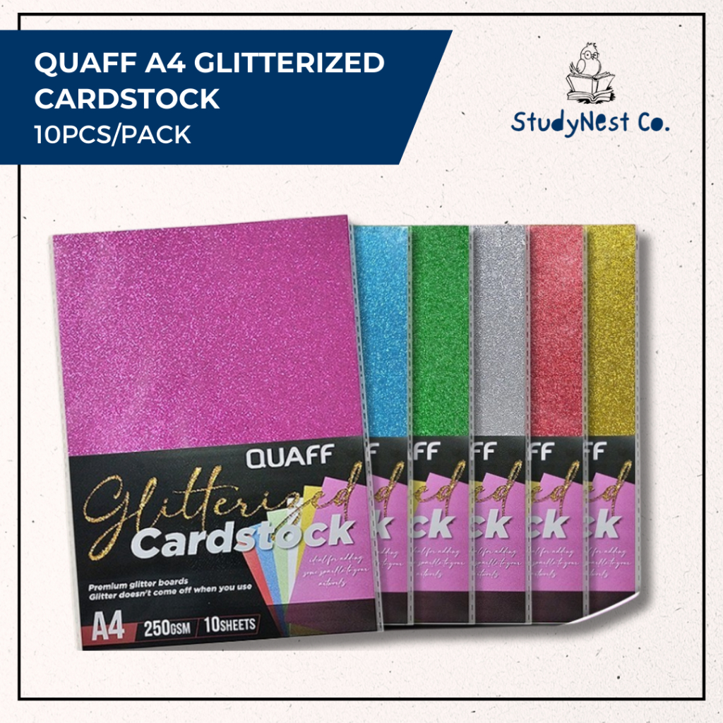 SNCo. | Quaff A4 Glitter Board Paper - 250 GSM Assorted Color Pantone ...