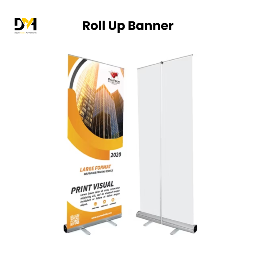 Premium Roll Up Banner Stand / Tarpaulin Stand | Shopee Philippines