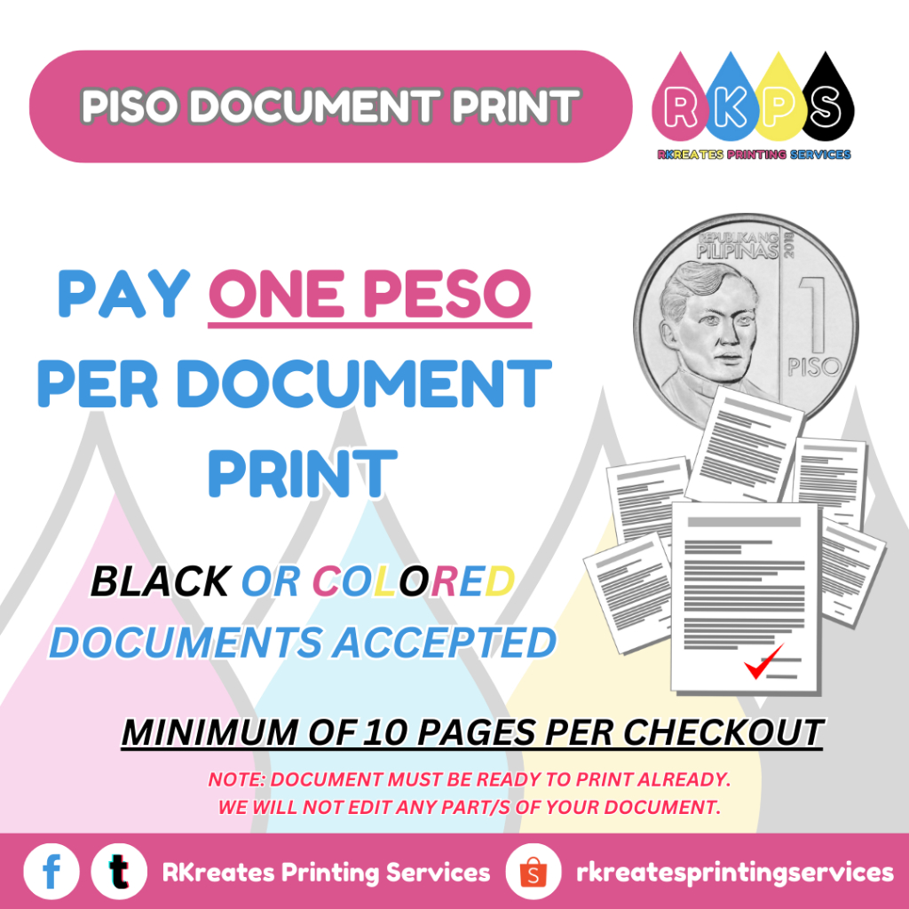 PISO DOCUMENT PRINT | AVAILABLE FOR MODULES / WORKSHEETS | BLACK AND ...
