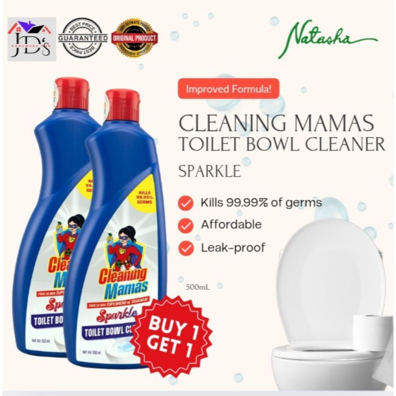 NATASHA NEW CLEANING MAMAS BUY 1 TAKE 1 TOILET BOWL CLEANER | Shopee ...