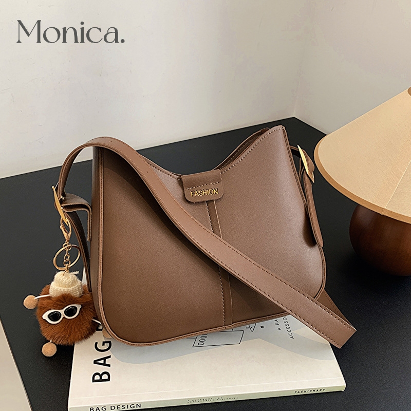 【Monica】Women Large Capacity Casual Shoulder Bag Girls Fashion ...