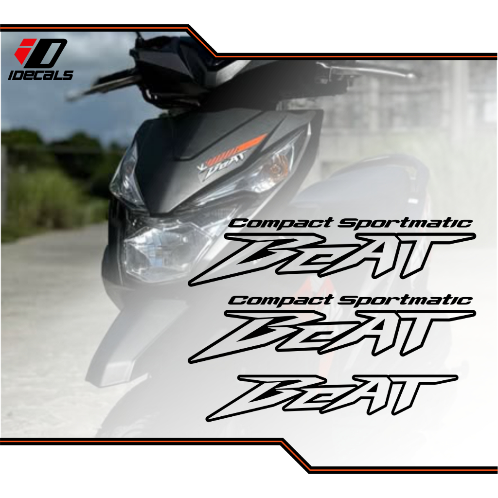 HONDA BEAT STICKER PACK 2 V2 AND V3 | Shopee Philippines