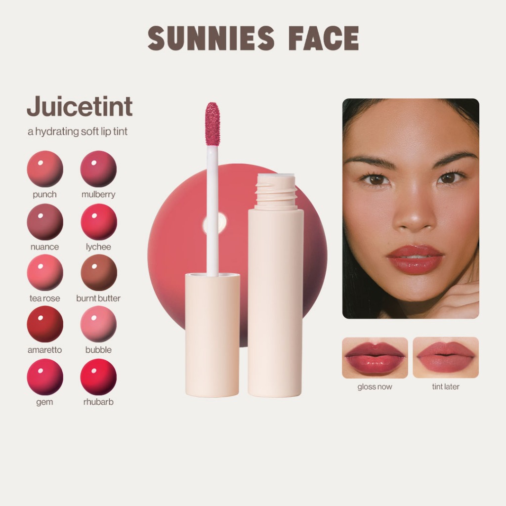 Sunnies Face Juicetint [Hydrating Soft Lip Tint] | Shopee Philippines