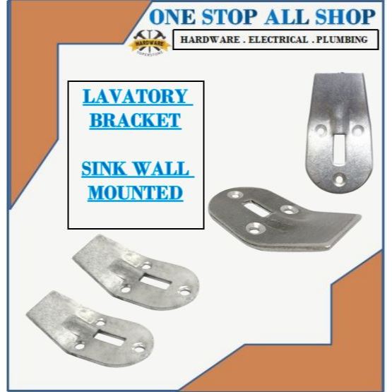 LAVATORY BRACKET SINK WALL MOUNTED sold per pair | Shopee Philippines