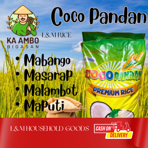 L&M 25KG 1 sack Coco Pandan Premium Rice / Bigas / RICE COCO PANDAN ...