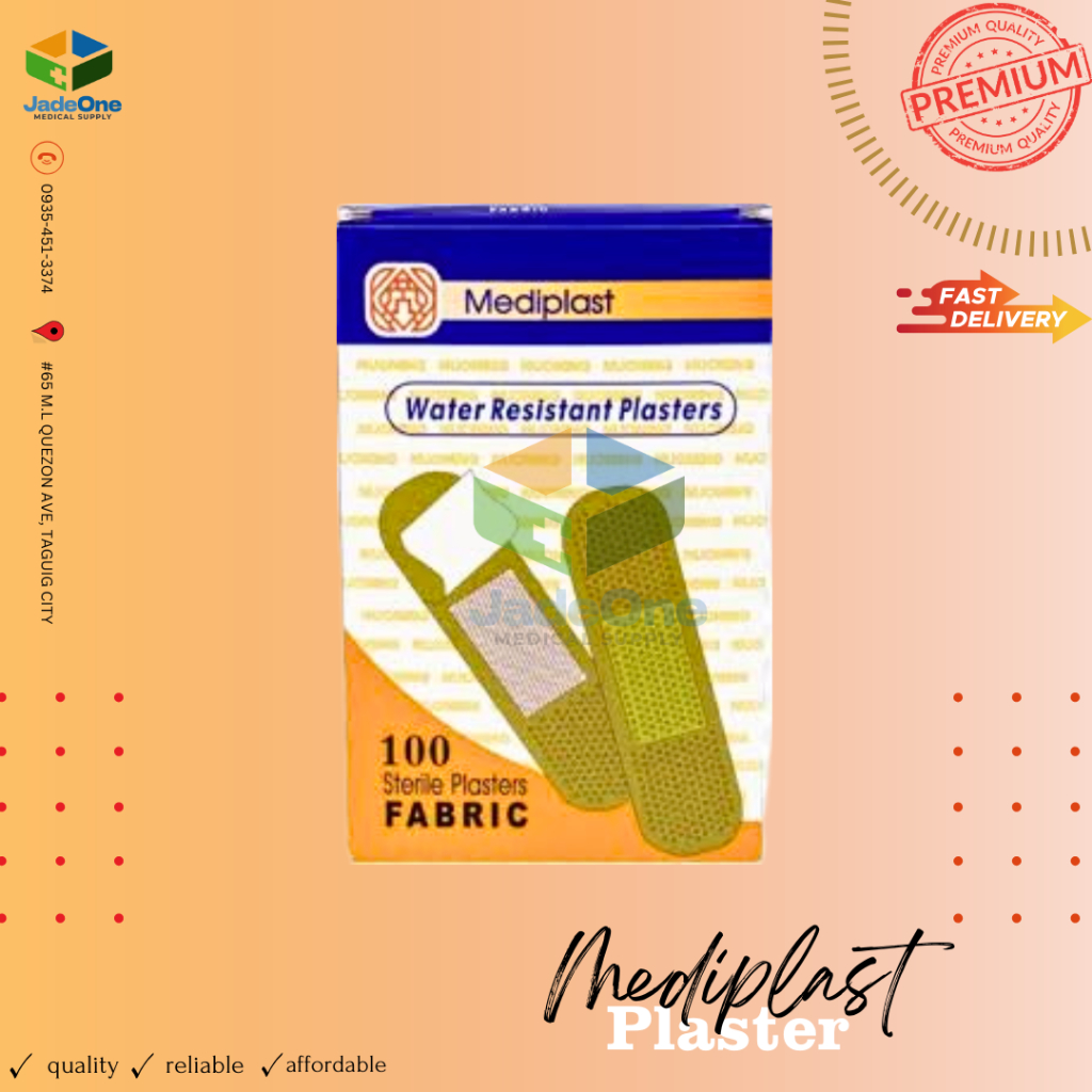 MEDIPLAST Plaster - Water Resistant (100's) | Shopee Philippines