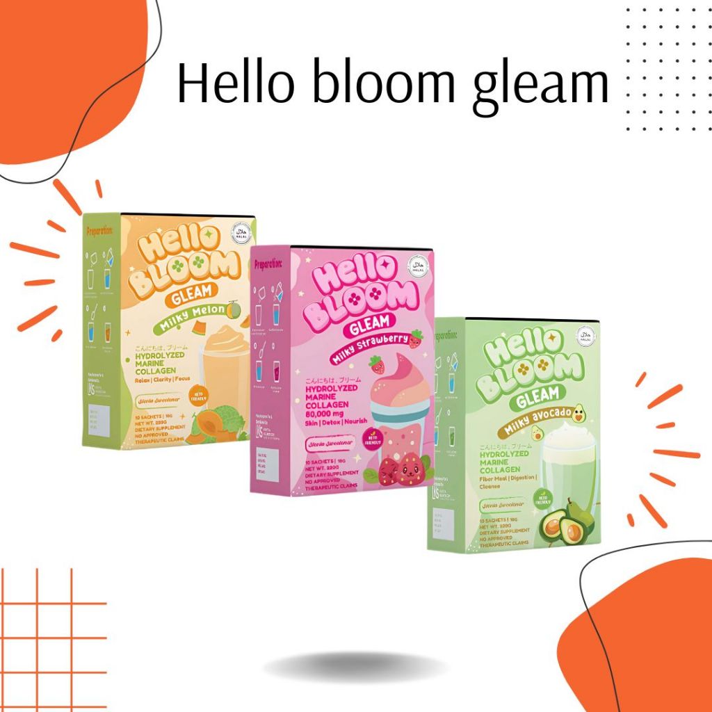 Kiray Hello Bloom Gleam Milky | Shopee Philippines