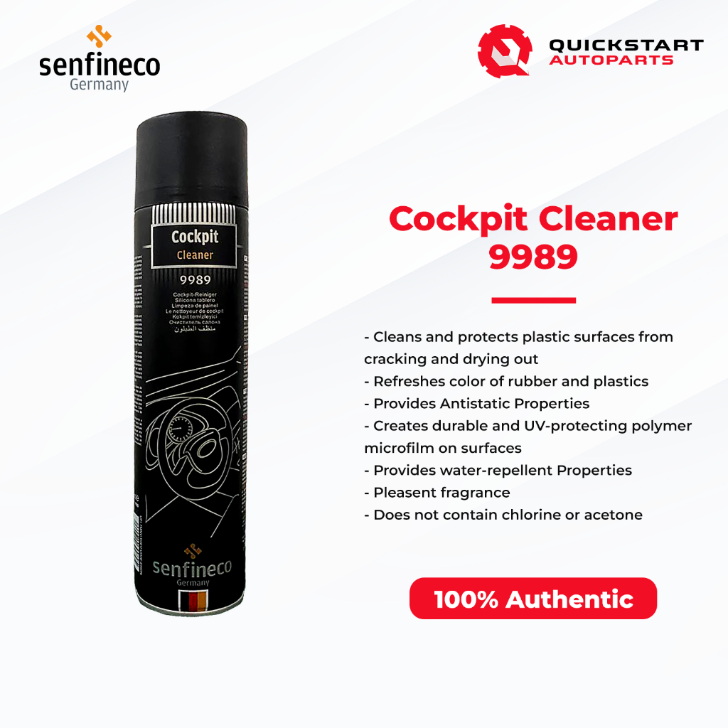 Senfineco Cockpit Cleaner 650ml - Dashboard Cleaner | Shopee Philippines