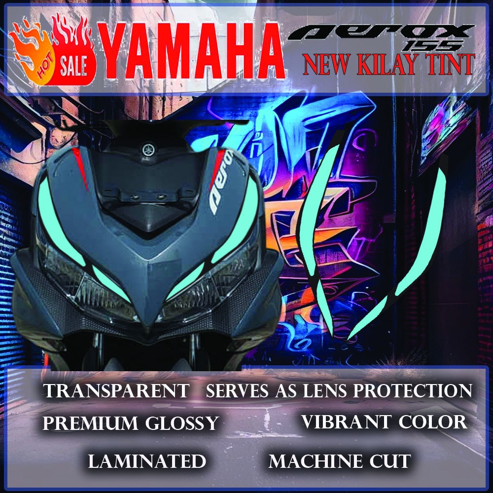 NEW KILAY TINT KILAY PURE COLOR DESIGN FOR YAMAHA AEROX155/ NEW PURE ...