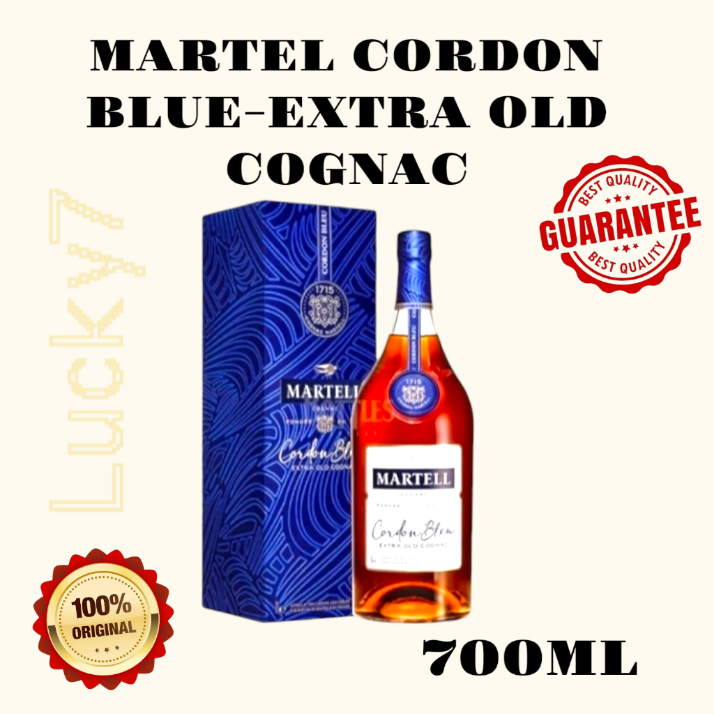 MARTELL CORDON BLEU-EXTRA OLD COGNAC- 700ML(WITH BOX) | Shopee Philippines