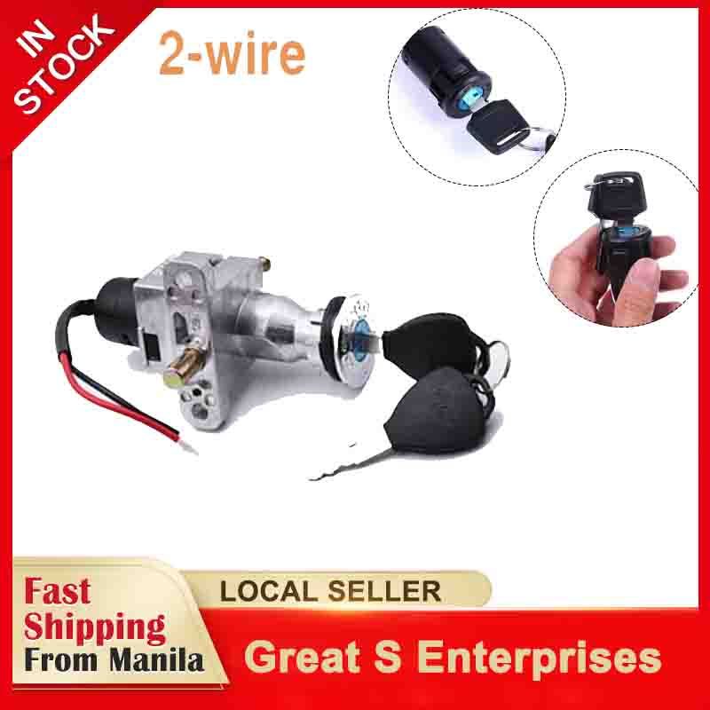 Universal Start Ignition Switch Electric Door Lock Key Switch With 2 ...