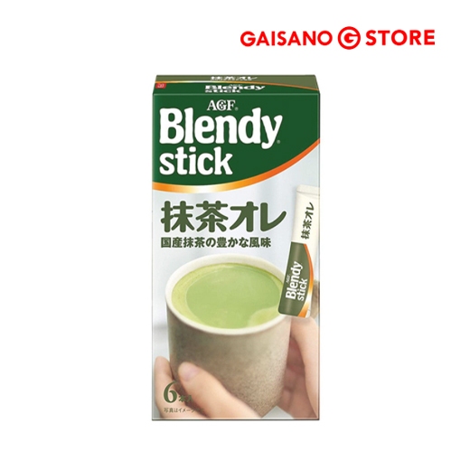 AGF Tea Au Lait Blendy Matcha Au Lait 60g | Shopee Philippines