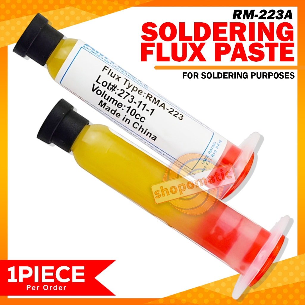 Flux Soldering Paste RM-223 Rosin Compound Multipurpose Soldering Iron ...