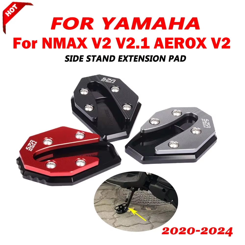 For YAMAHA NMAX Version 2 NMAX 155 125 160 2020 + aerox v2 Kickstand ...