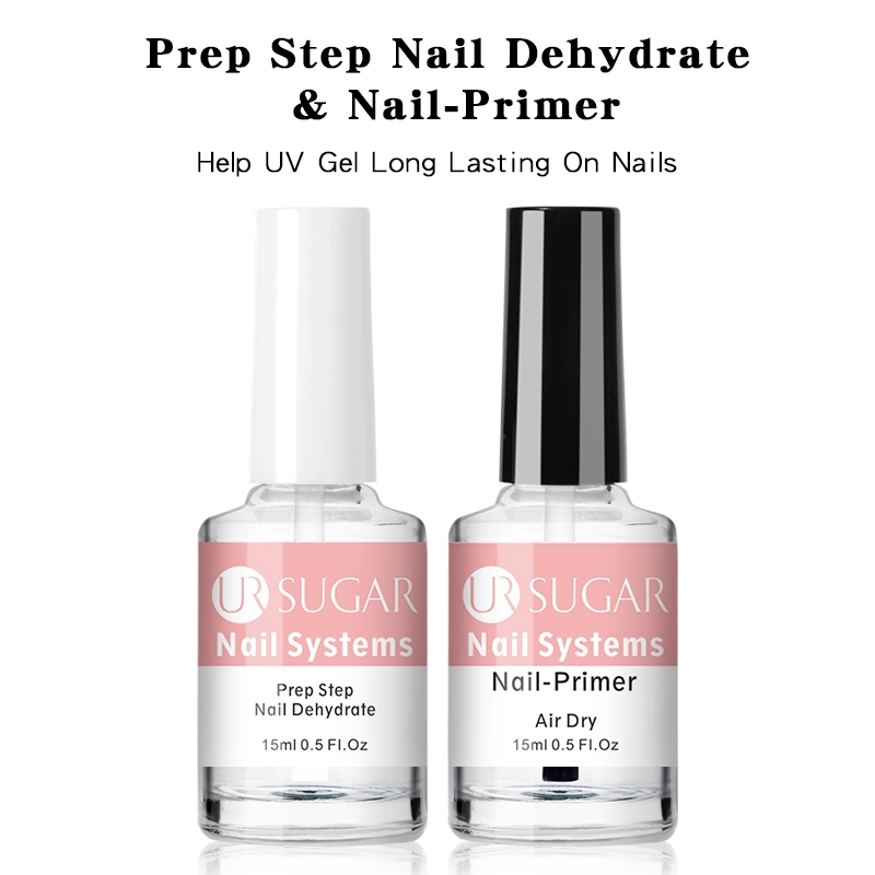 UR SUGAR 15ML Nail Prep Dehydrator Primer UV Gel Polish Long Lasting ...