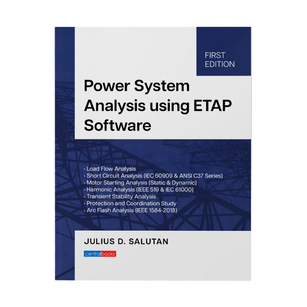 Power System Analysis Using ETAP Software (2025) by Julius D. Salutan | Shopee Philippines