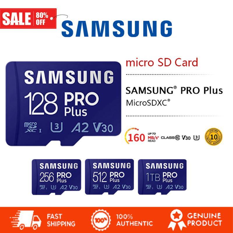 SamSung PRO Plus Micro SD Card UHS-I U3 V30 A2 Memory Card 128GB/256GB ...