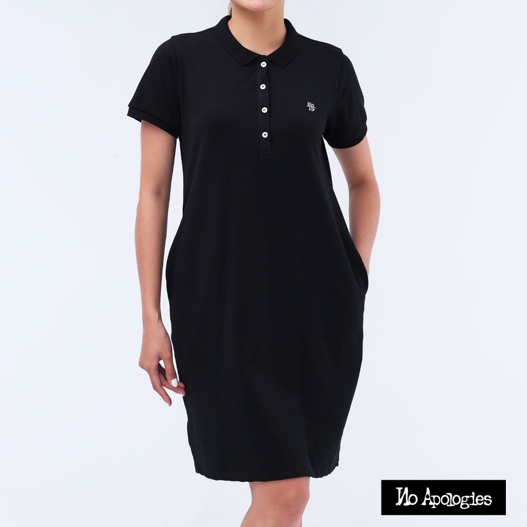 No Apologies Pique Short Sleeves Polo Dress NST14-0012 | Shopee Philippines