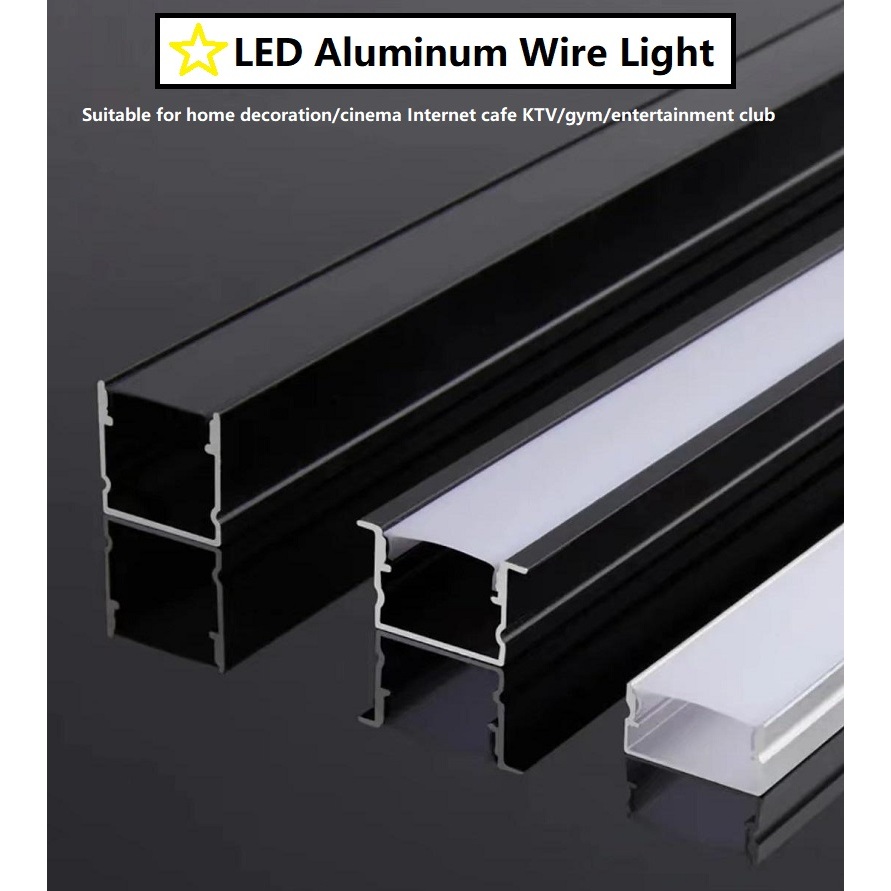 LED Linear Light Trough Aluminum Alloy U-Shaped Linear Light Aluminum ...