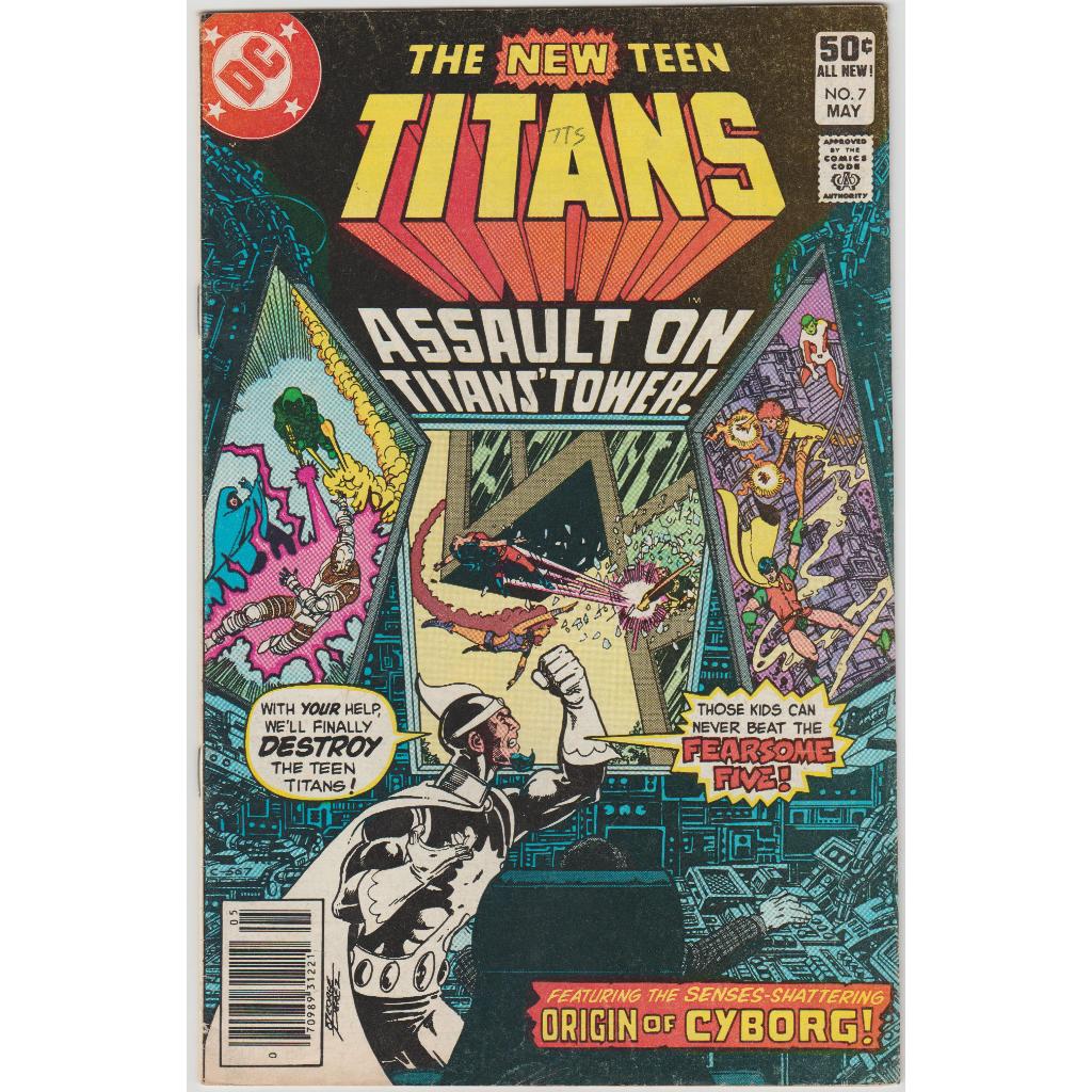New Teen Titans 7 17 23 (1981-82) Superman. Intro Frances Kane, Adrian ...