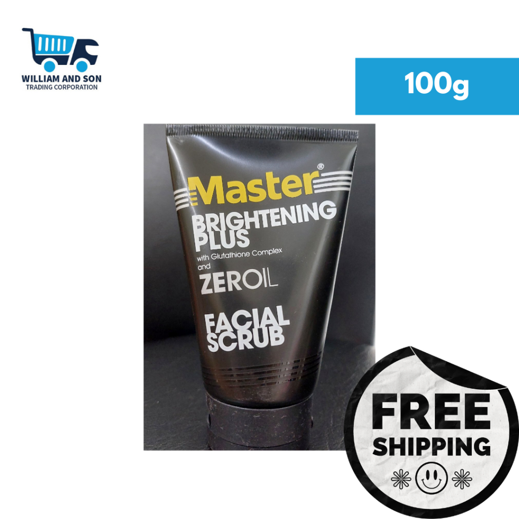 Master Brightening Plus Facial Scrub 100g | Shopee Philippines
