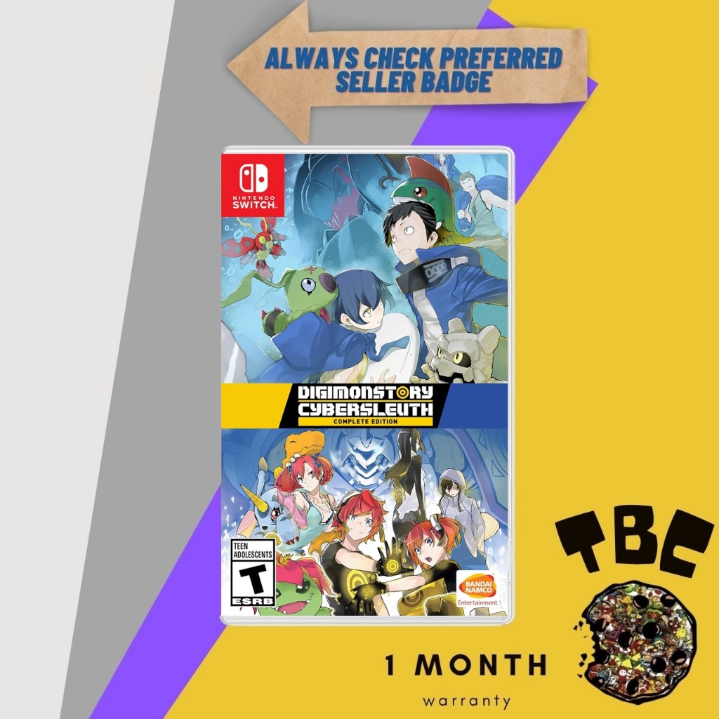 Switch Digimon Story Cyber Sleuth: Complete Edition - Nintendo Switch [US] | Shopee Philippines