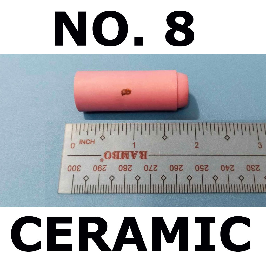 TIG CERAMIC NOZZLE CUP NO. 8 ========================================= TIG WELDING CERAMIC CAP ...