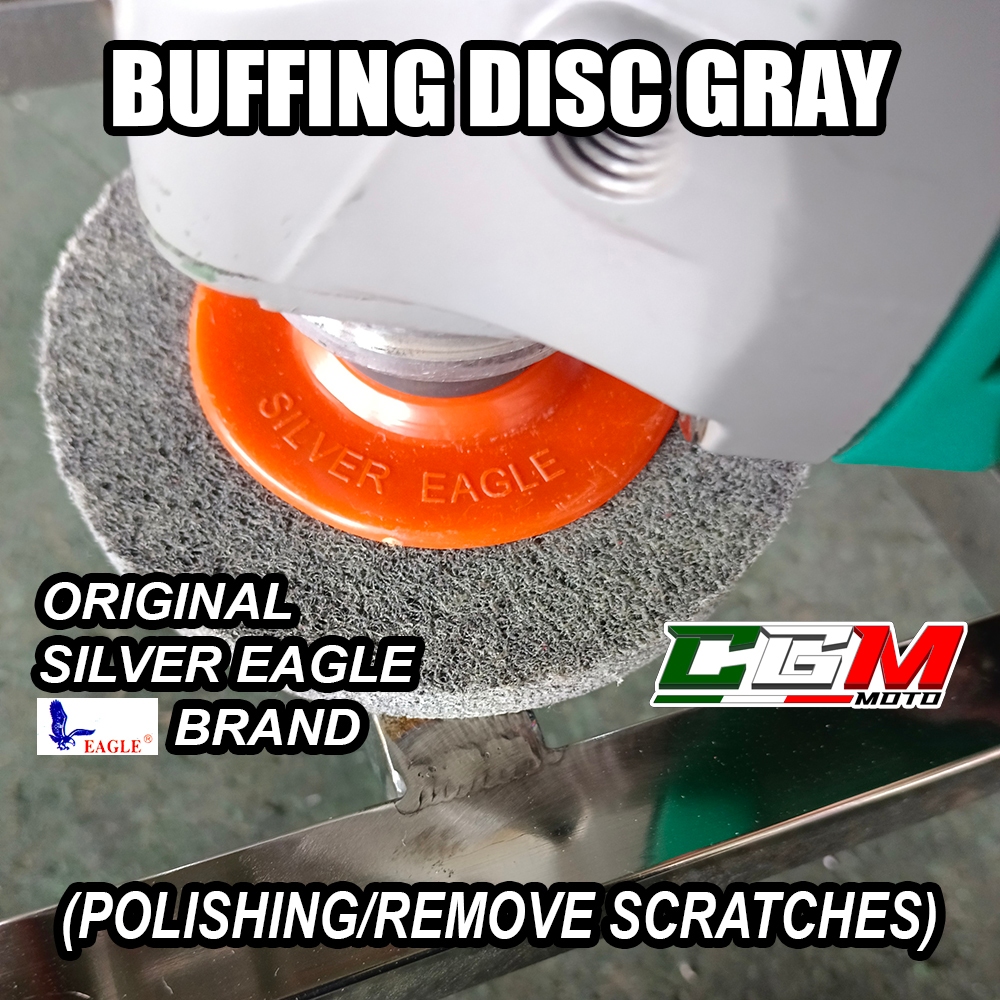 4 Inches Buffing Wheel Gray Rough Cloth Polishing Wheel For Stainless ...