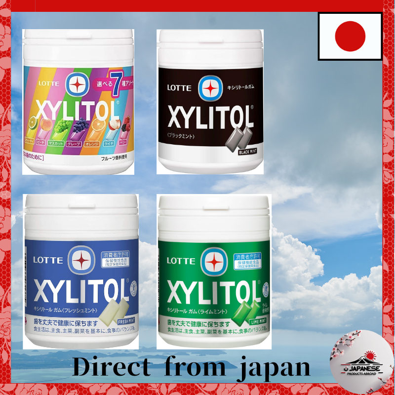 lotte xylitol gum familybottle 143g 133g[Direct Japan] | Shopee Philippines