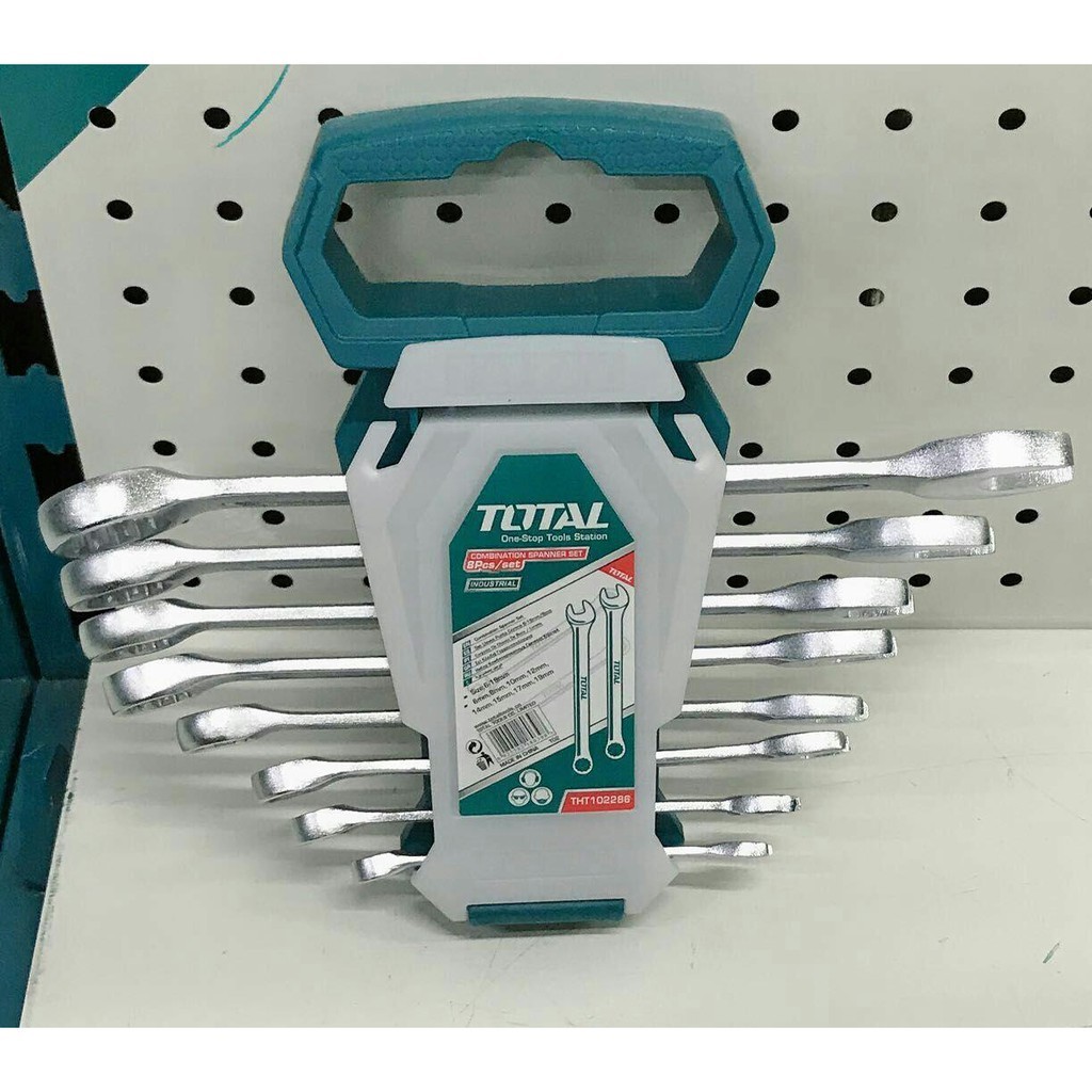 total Combination Spanner Set 6-19mm THT102286 – Industrial Tool Set ...