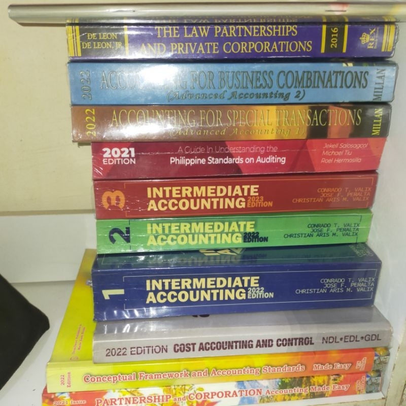 ACCOUNTING AUDITING BOOKS BALLADA MILLAN DE LEON VALIX SALOSAGCOL ...