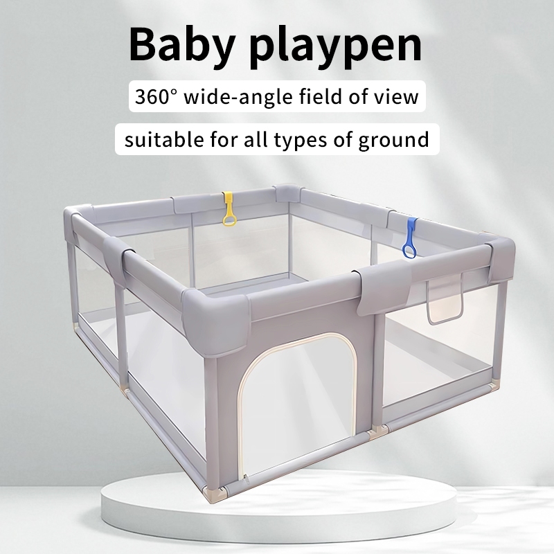 New Safety playpen/baby playpen/big playpen bed playpen with stainless ...