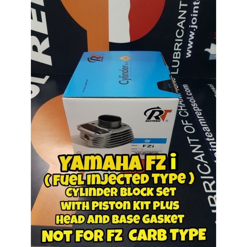 Yamaha FZ i ( Fuel Injected ) Cylinder Block with Piston Kit plus Head ...