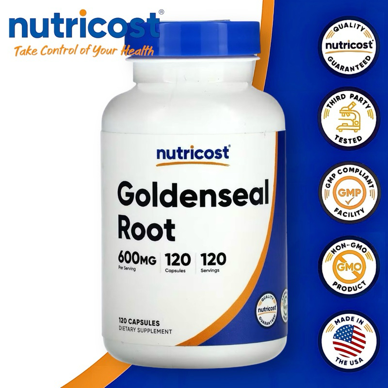 Goldenseal Root, 600 mg, 120 Capsules | Shopee Philippines